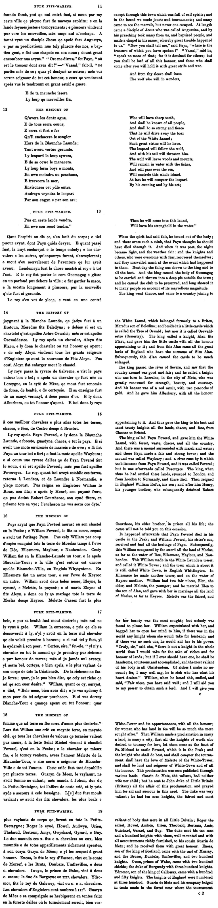 Fulk Fitz Warin | Robin Hood - The Facts and the Fiction