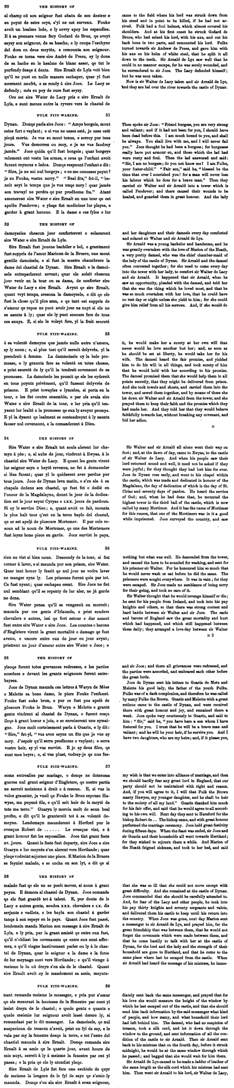 Fulk Fitz Warin | Robin Hood - The Facts and the Fiction